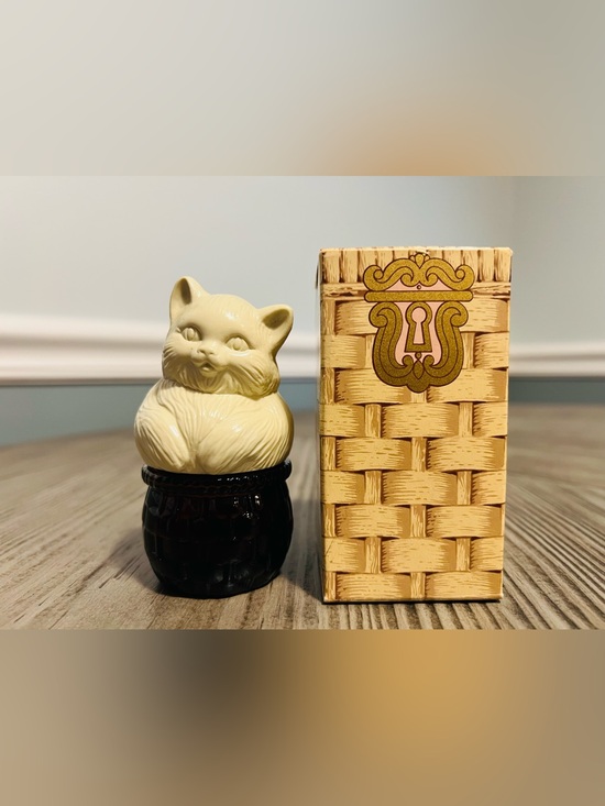 Avon | Accents | Avon Kittens Hideaway Cream Sachet Jar With Original ...